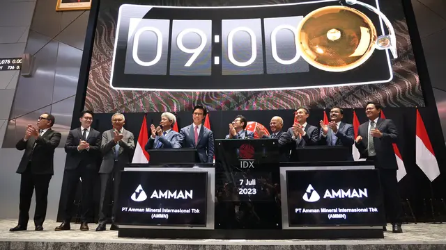 Resmi Debut di BEI, Begini Prospek Saham Amman Mineral Internasional ...