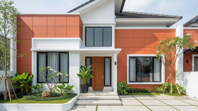 10 Kombinasi Warna Earth Tone, Bikin Eksterior Rumah Hangat dan Elegan