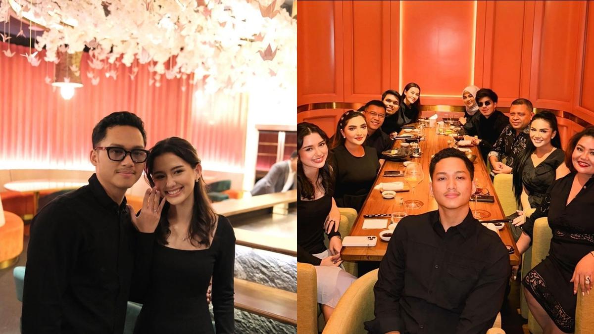 Momen Azriel Lamar Sarah Menzel di Hadapan Keluarga Besar, Krisdayanti ...