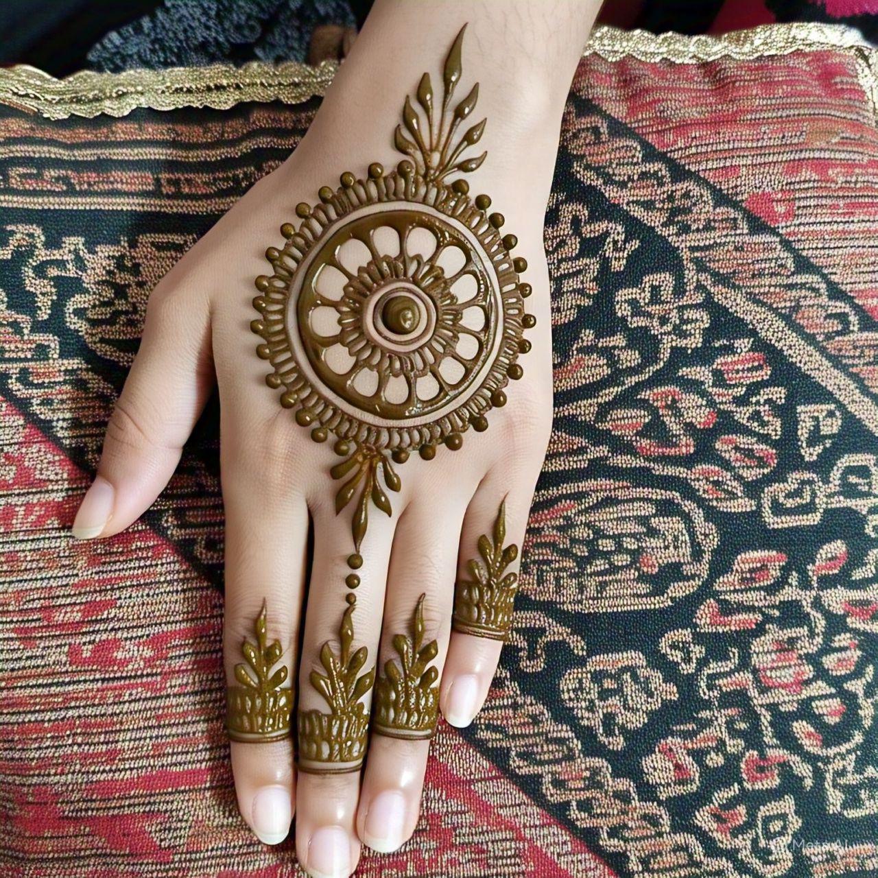 15 Desain Henna Simple dan Penuh Makna, Mudah Dibuat dan Memukau
