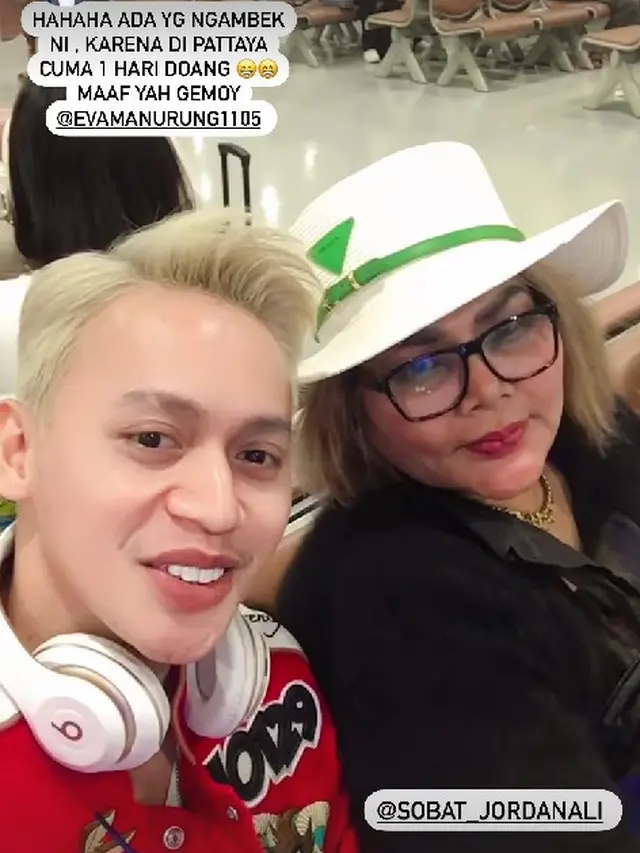Jordan Ali Ngaku Hanya Jadi Kuli Eva Manurung Selama Jalan Jalan Di Thailand Showbiz