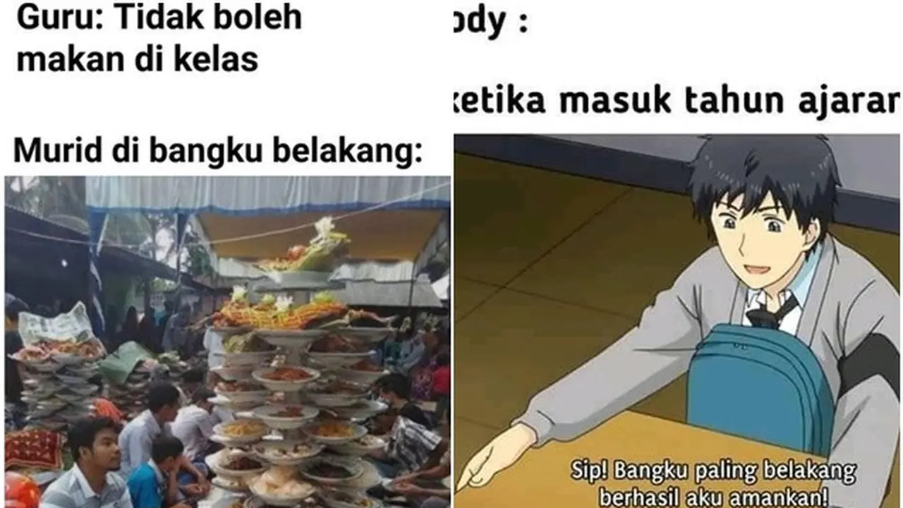 6 Meme Lucu Murid yang Suka Duduk di Belakang, Bikin Nostalgia - Hot ...