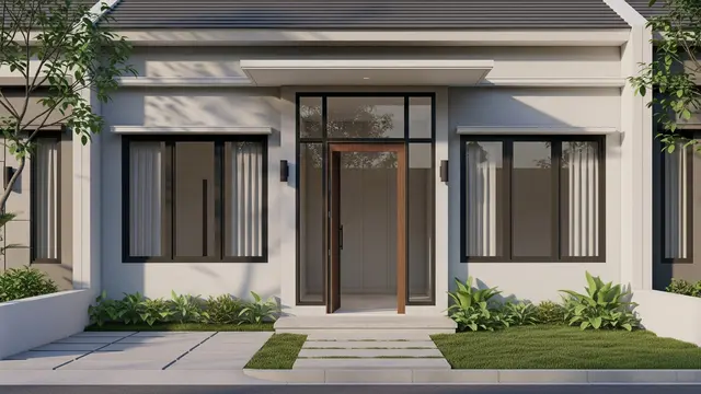 6 Model Pintu dan Jendela Rumah Bagian Depan Minimalis, Desain Simpel ...