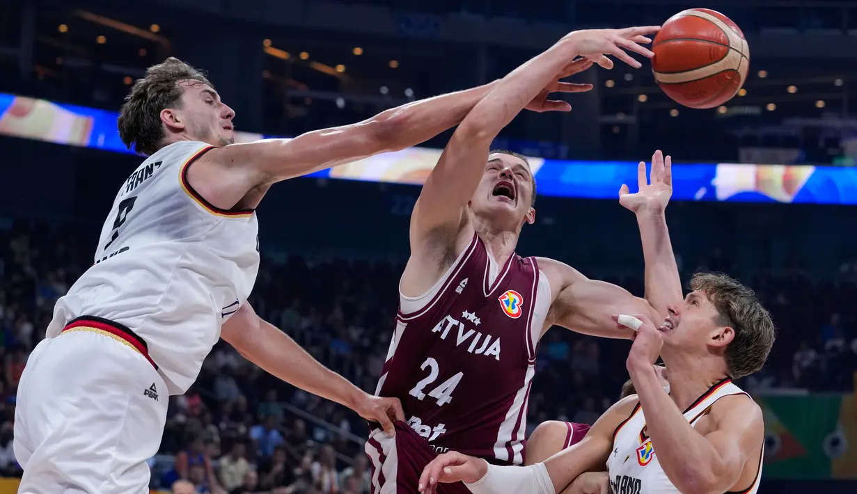 FIBA World Cup 2023: Jerman Redam Latvia di Perempat Final - Foto ...