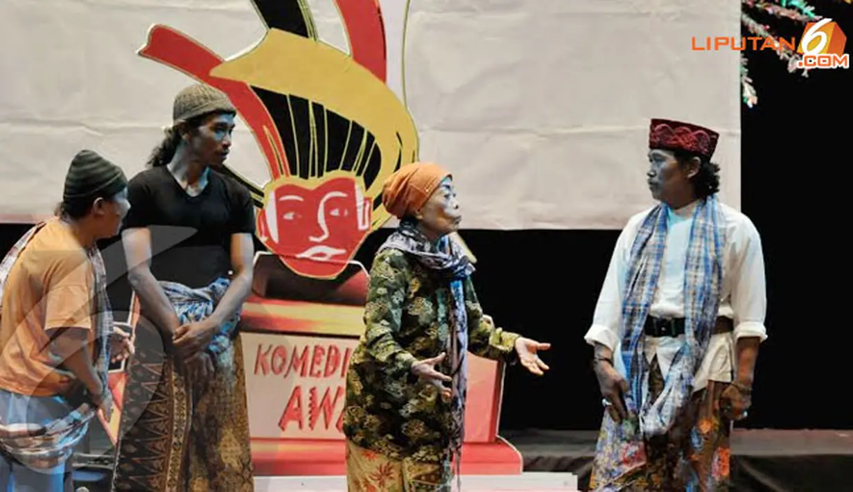 [FOTO] Artis-artis Komedi Berkumpul Pertahankan Kesenian Betawi - Foto ...