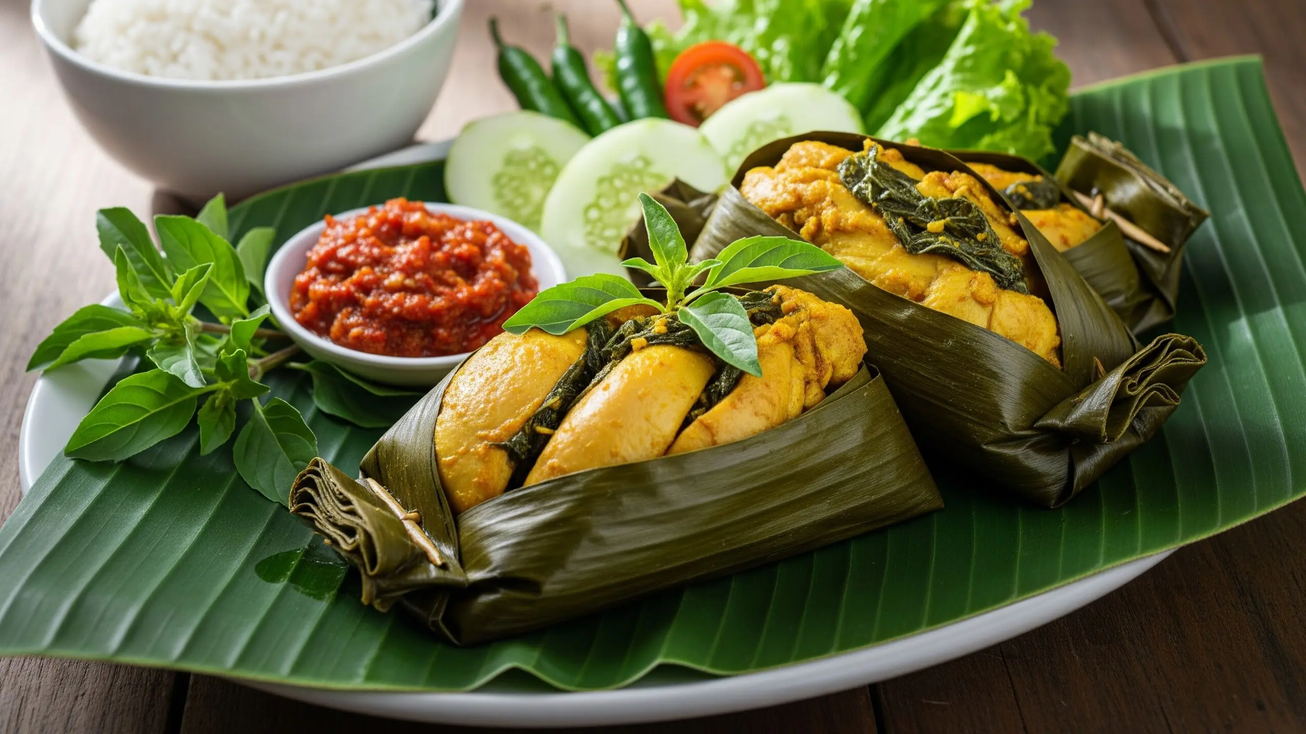 Resep Pepes Ayam Kemangi Bumbu Kuning, Sajian Tradisional Sehat dan ...