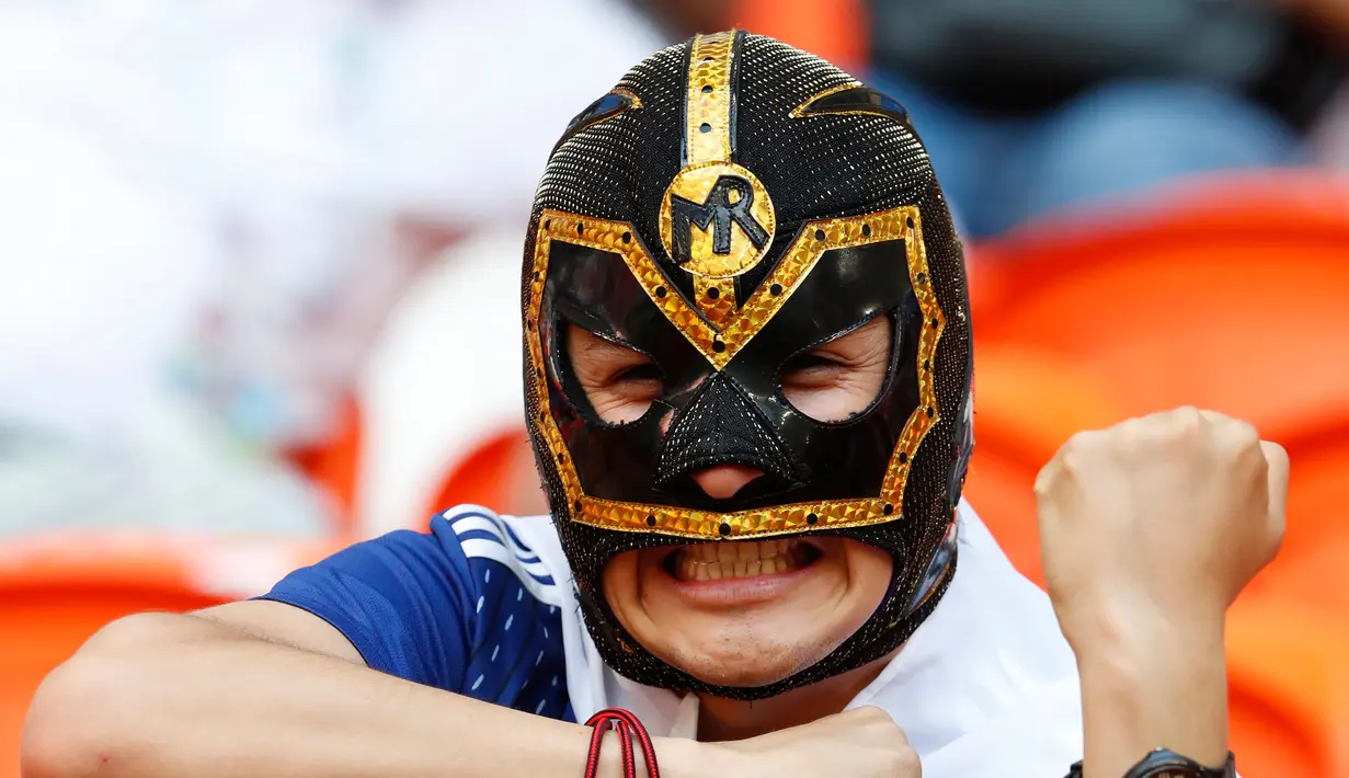 FOTO: Lucunya Atribut Suporter Jepang di Piala Dunia 2018 - Foto ...