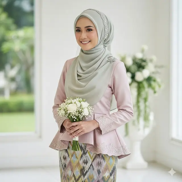 Model Baju Bridesmaid Melayu Rok Songket, Perpaduan Gaya Elegan dan ...