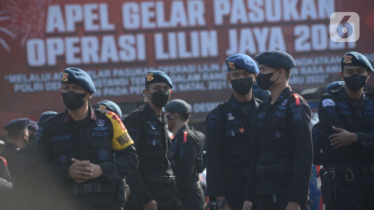 FOTO: Apel Gelar Pasukan Operasi Lilin Jaya 2021 - Foto Liputan6.com
