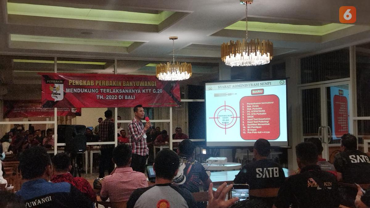 Dukungan Perbakin Banyuwangi untuk Kesuksesan KTT G20 Bali - Surabaya ...