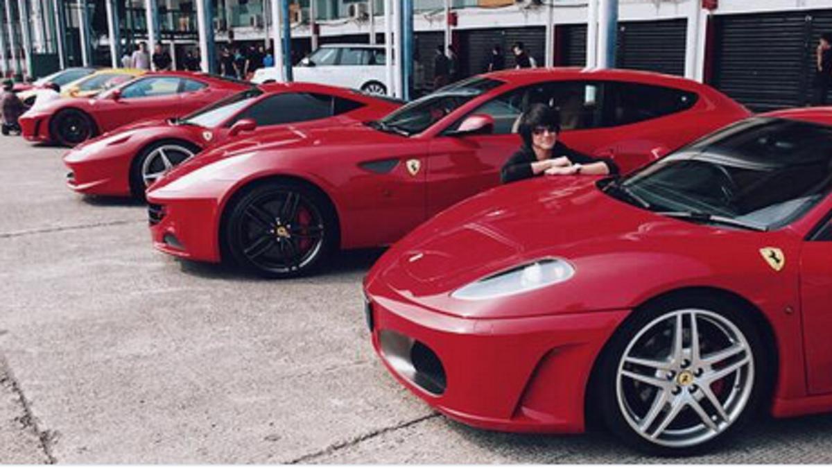 Ferrari Merah Kevin Aprilio Hanya Tergores Sedikit