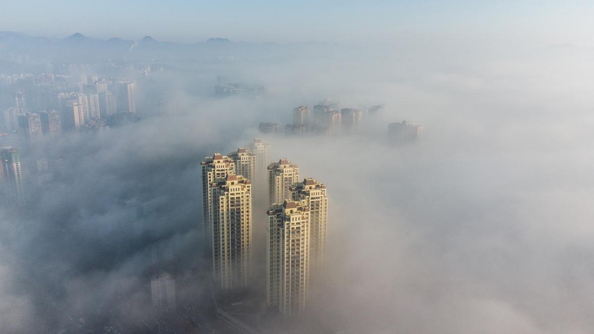 FOTO: Kabut Pagi di Bijie China - Foto Liputan6.com