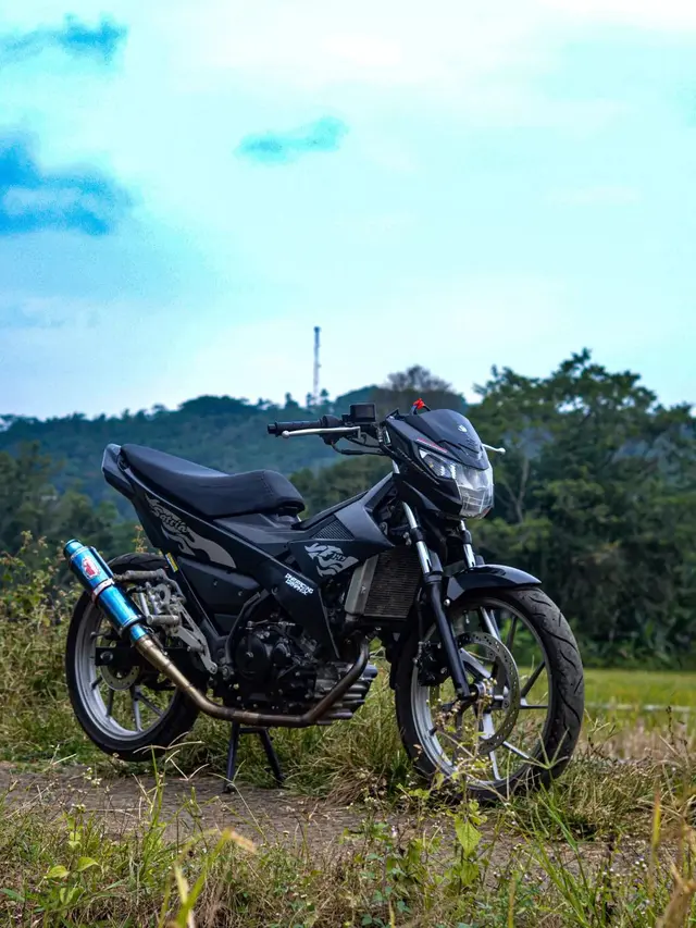 10 Potret Modifikasi Suzuki Satria F150, Underbone Kurus yang Bisa ...