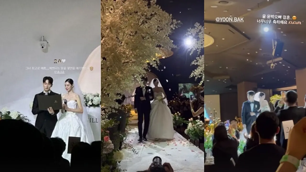 Yoon Park dan Model Kim Soo Bin Resmi Menikah, Simak Potret Bahagianya ...