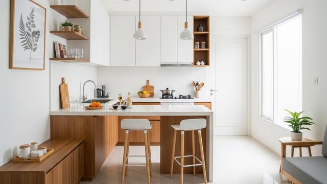 7 Desain Dapur Minimalis Open Space untuk Rumah Tipe Kecil yang Tetap ...