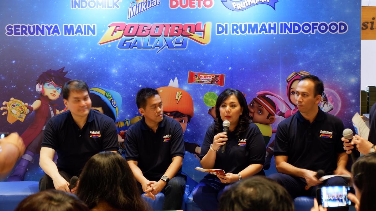 Indofood Lanjutkan Kerjasama Dengan Boboiboy