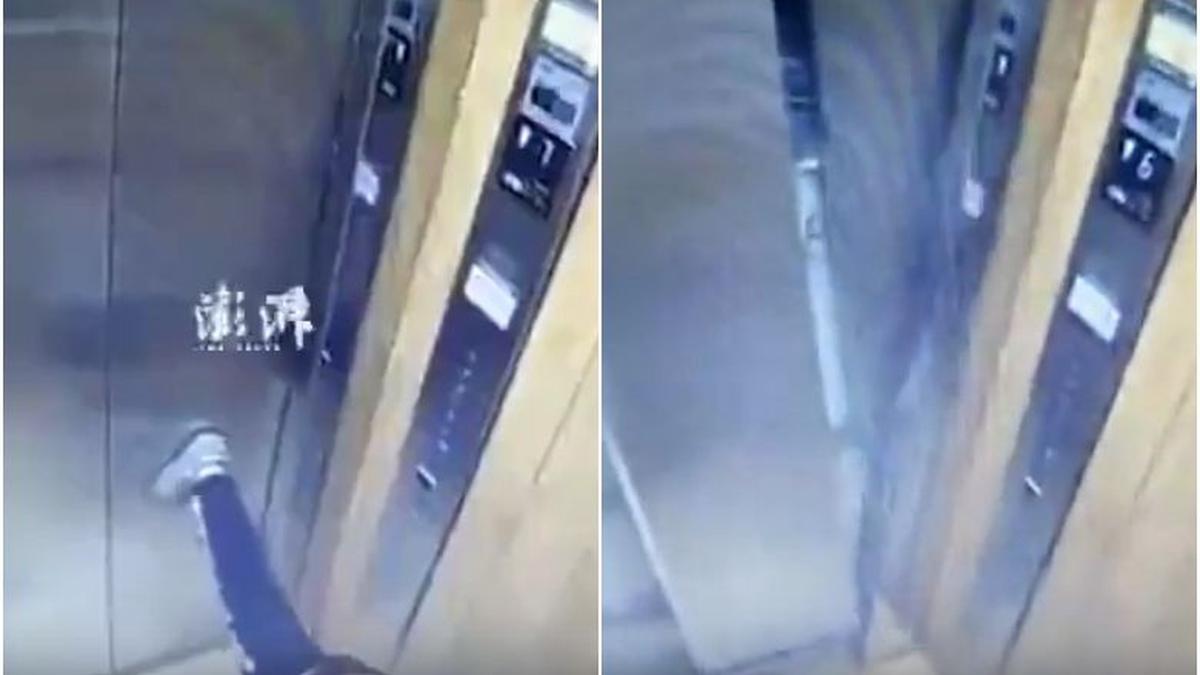 Berkuatan Super, Bocah di China Tendang Pintu Lift Sampai Rusak ...