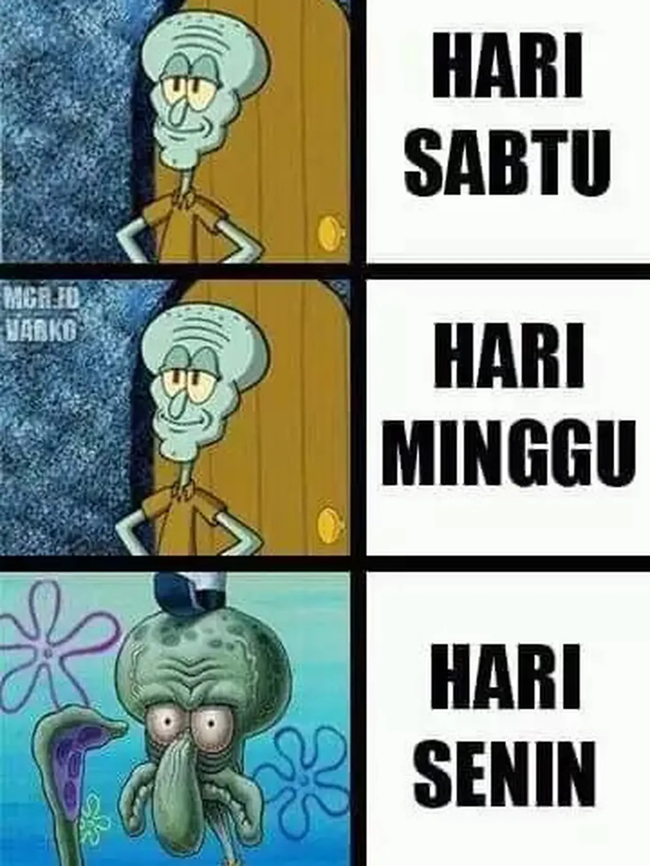6 Meme Ketemu Hari Senin Ini Relate Banget, Sudah Merasa Lelah Duluan ...