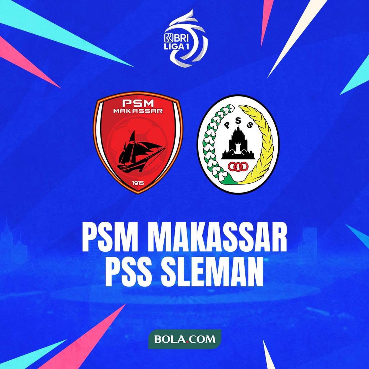 Link Live Streaming PSM Makassar Vs PSS Sleman di BRI Liga 1